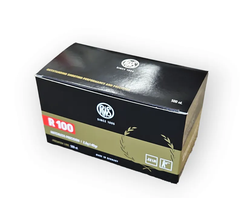 RWS R100 .22 LR Ammunition - 50rnd - R21341954